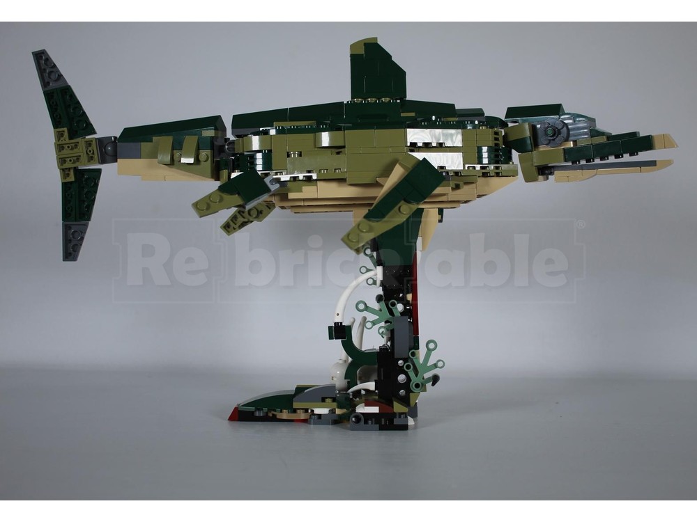 LEGO MOC 31151-Ichthyosaurus by Magical Bricks | Rebrickable - Build ...