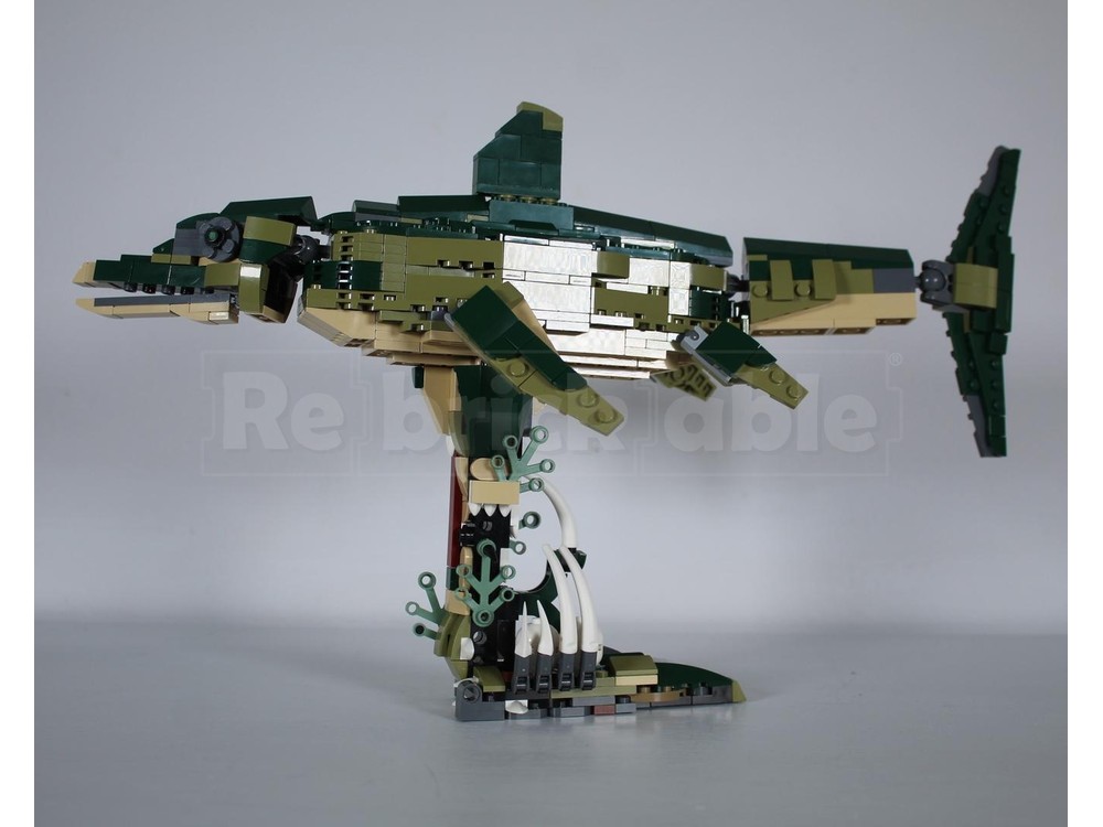LEGO MOC 31151-Ichthyosaurus by Magical Bricks | Rebrickable - Build ...
