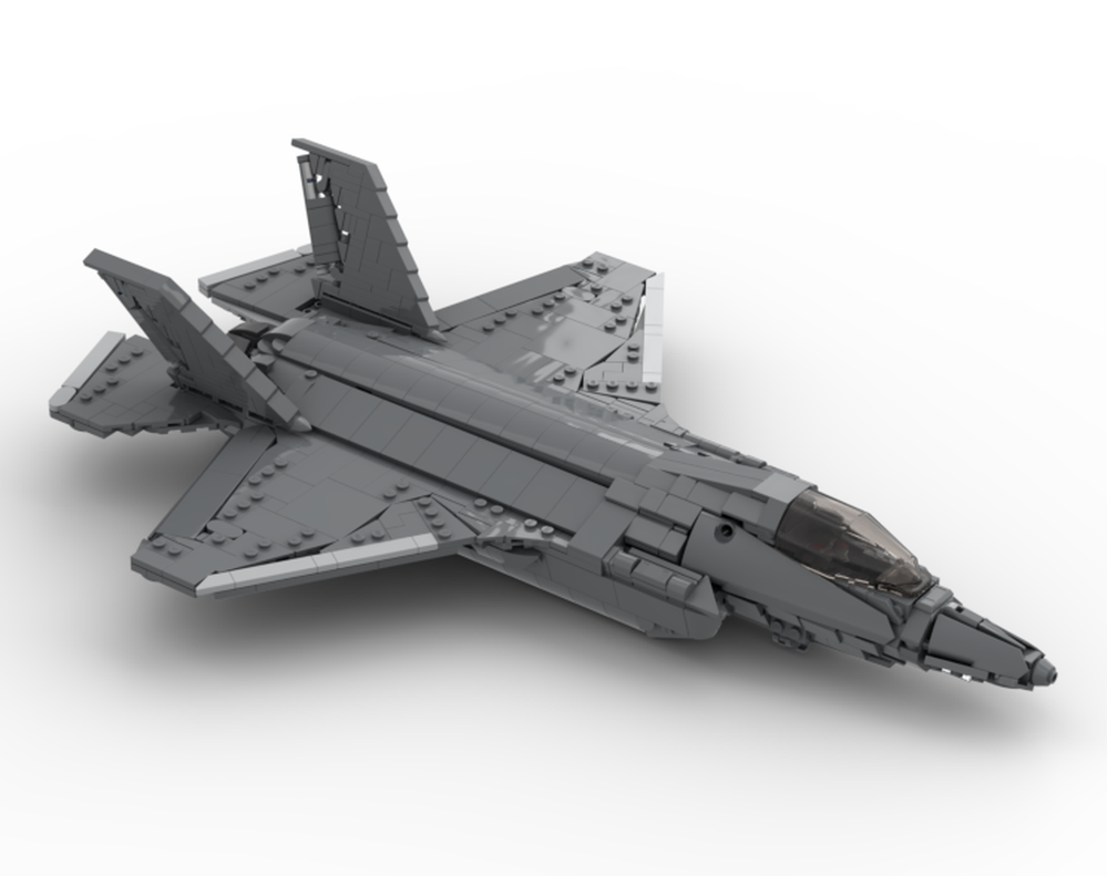 LEGO MOC-245882 1:35 scale Lockheed Martin F-35 A Lightning II by ...