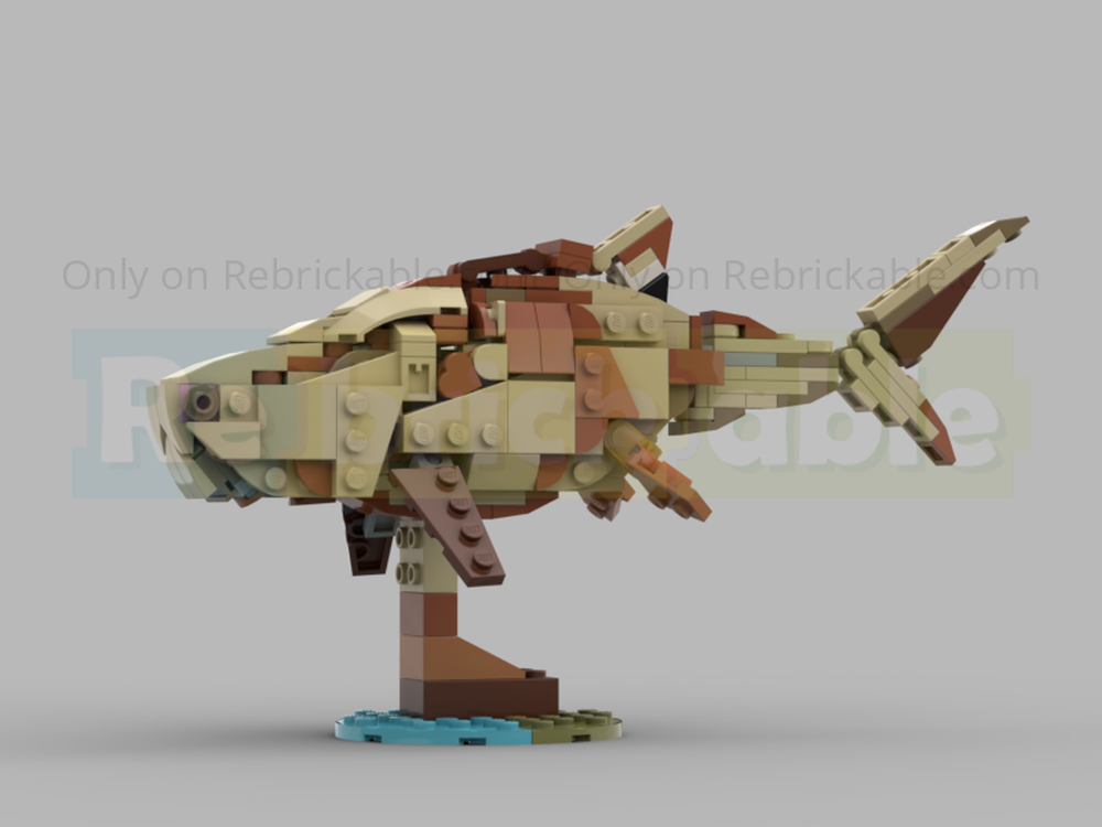 LEGO MOC 31150 Dunkleosteus terreli by Ddommark | Rebrickable - Build ...