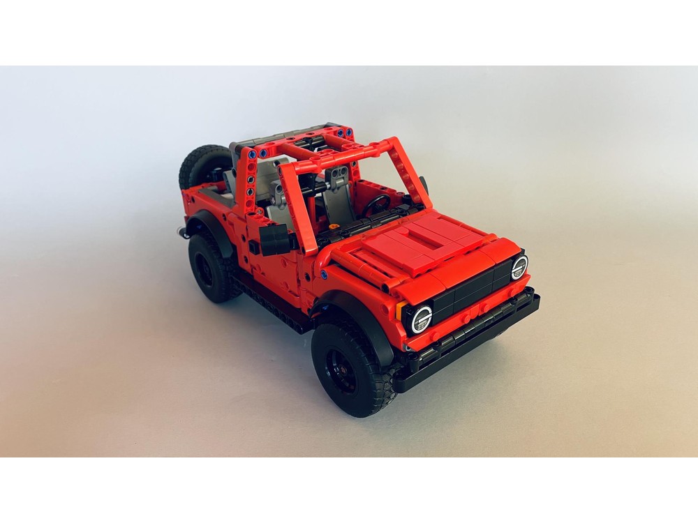 LEGO MOC-245910 42213 C model Suzuki Samurai by gyenesvi | Rebrickable ...