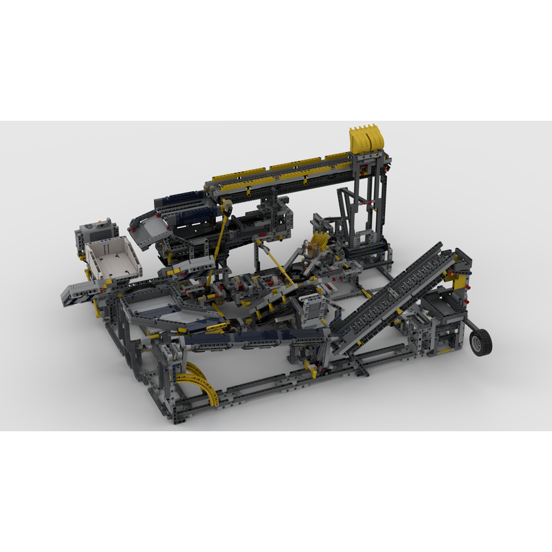 LEGO MOC 42055 Brick Factory by hugino | Rebrickable - Build with LEGO