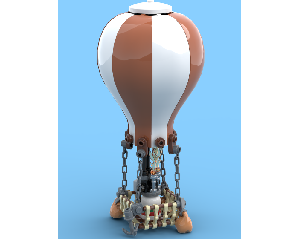LEGO MOC Classic hot air balloon by etamax | Rebrickable - Build with LEGO