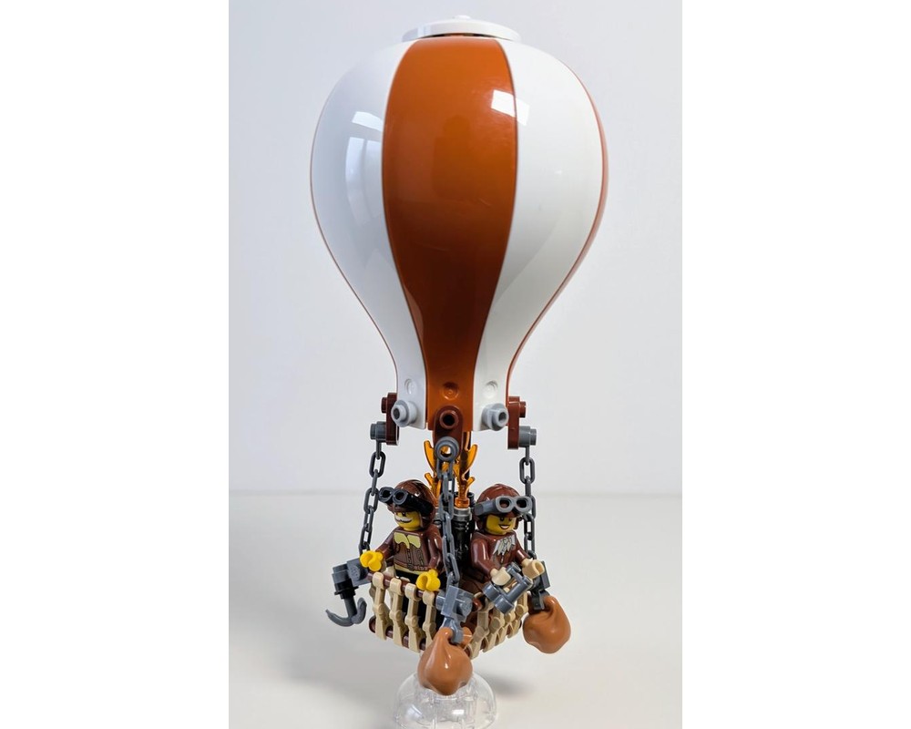 LEGO MOC Classic hot air balloon by etamax | Rebrickable - Build with LEGO