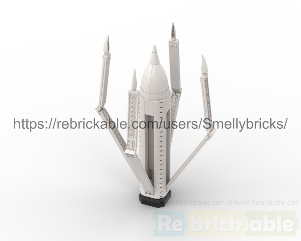 LEGO MOC Force field penetration missile by Smellybricks | Rebrickable ...
