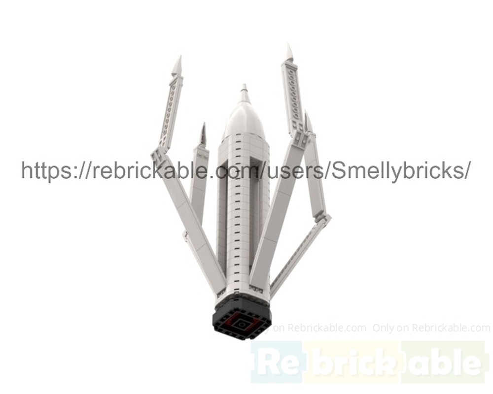 LEGO MOC Force field penetration missile by Smellybricks | Rebrickable ...