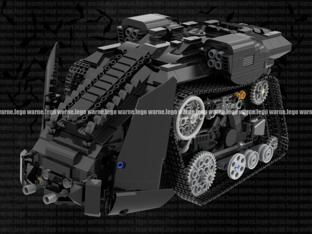 LEGO MOC-245960 BAT TANK by Warne.lego | Rebrickable - Build with LEGO
