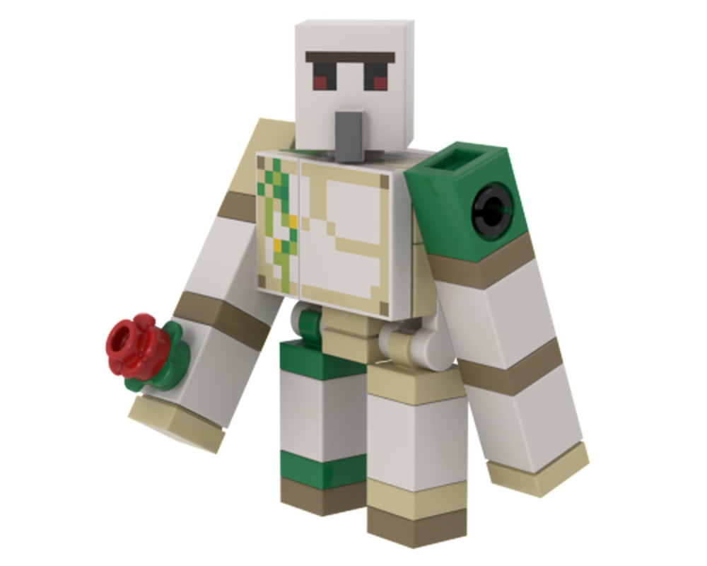 LEGO MOC Iron Golem by Qoobon | Rebrickable - Build with LEGO