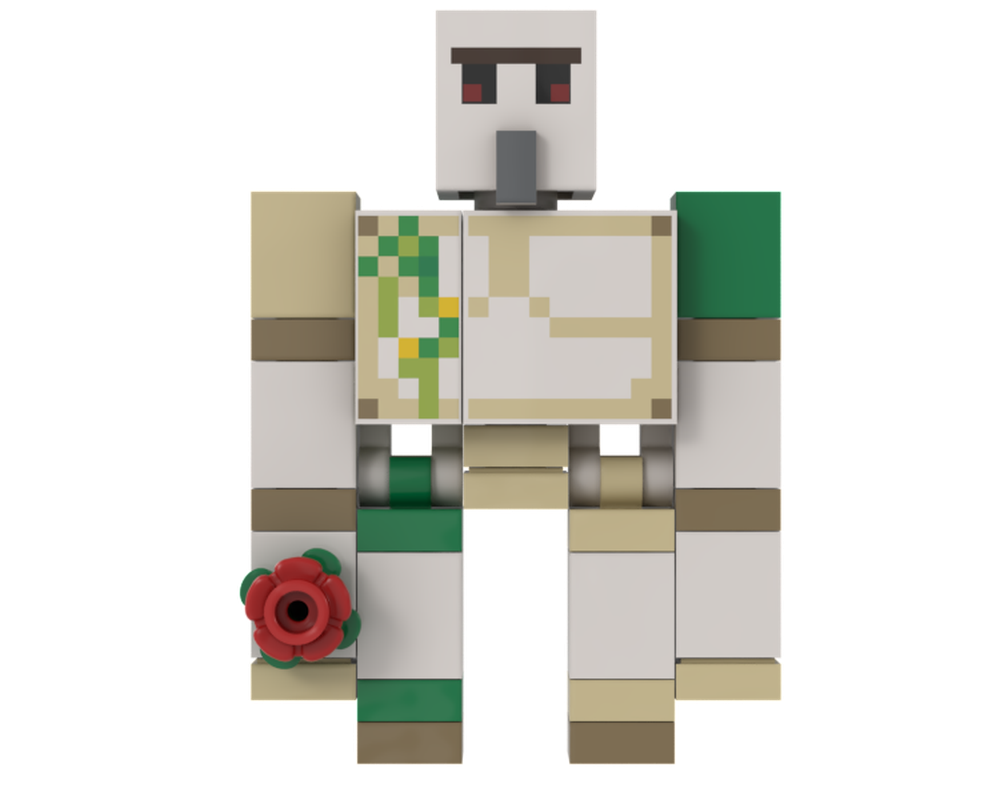 LEGO MOC Iron Golem by Qoobon | Rebrickable - Build with LEGO