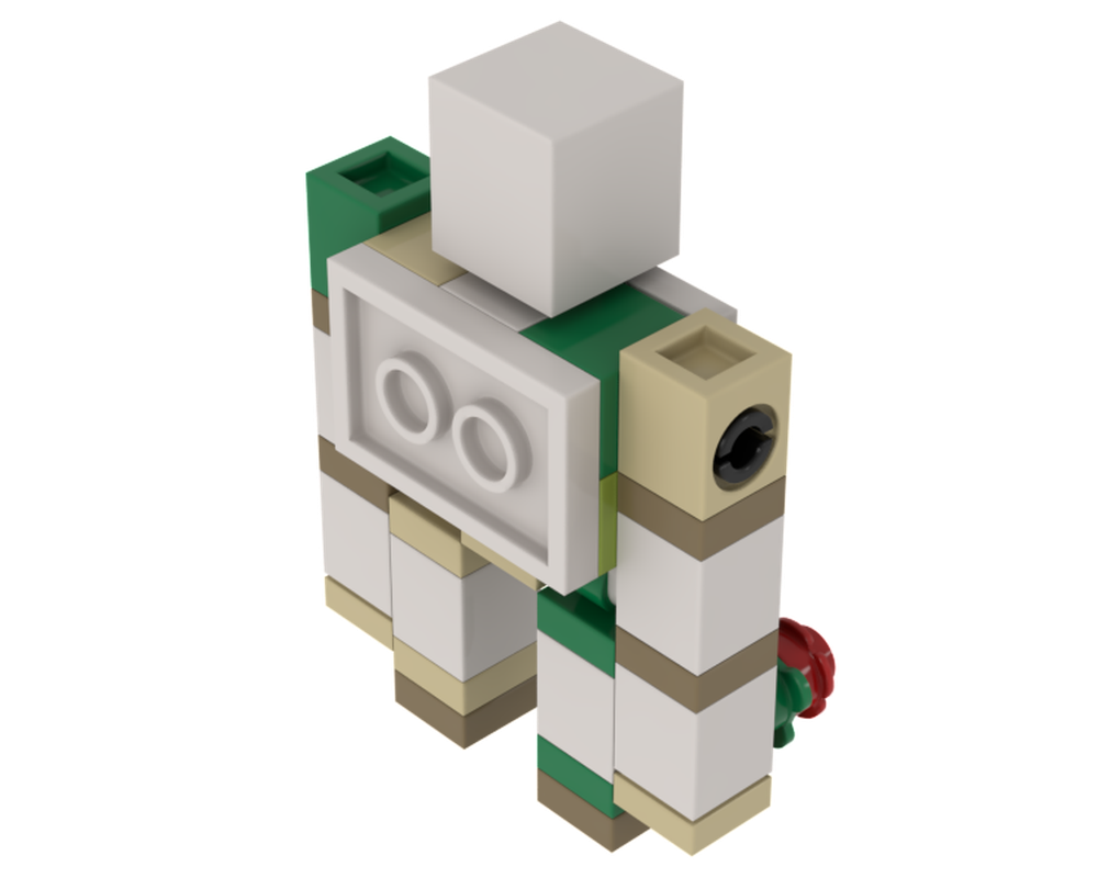 LEGO MOC Iron Golem by Qoobon | Rebrickable - Build with LEGO