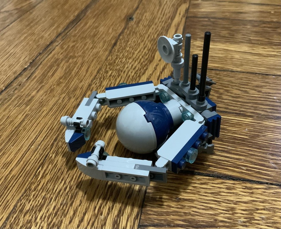 LEGO MOC Droid control ship by Wrath of chopper | Rebrickable - Build ...