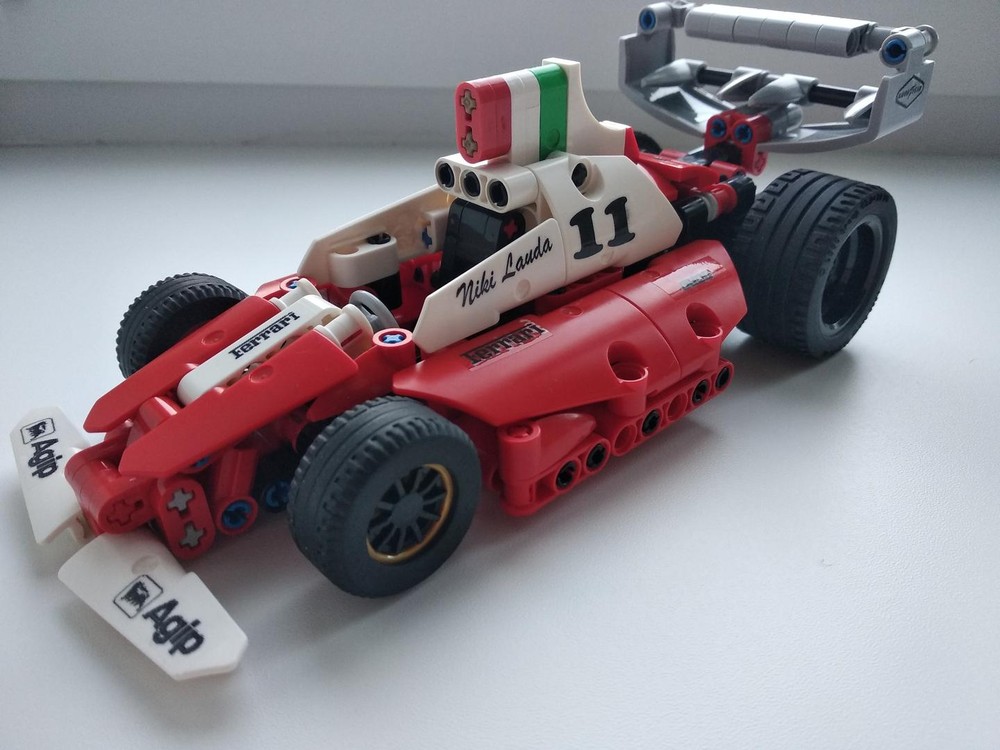 LEGO MOC Ferrari 312 t2 1976 by Kirvet | Rebrickable - Build with LEGO