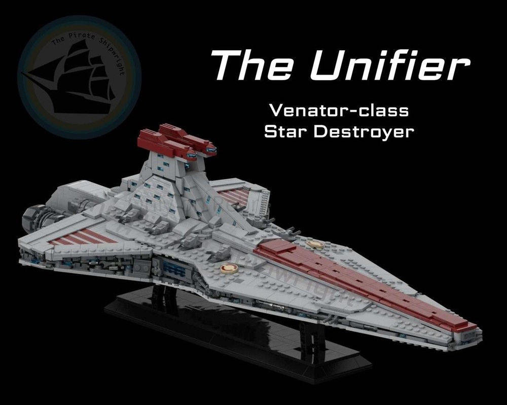 LEGO MOC-246021 The Unifier | Venator-Class SD by The Pirate Shipwright ...