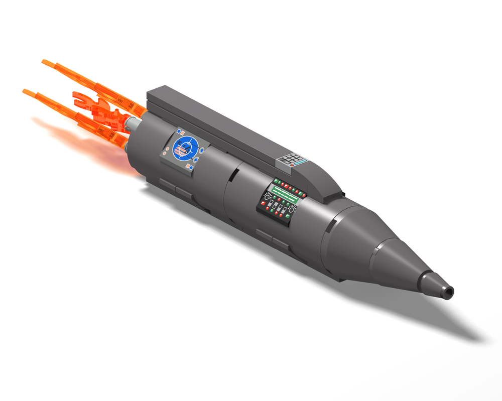 LEGO MOC Nuclear missile by MeLovesLego Productions | Rebrickable ...