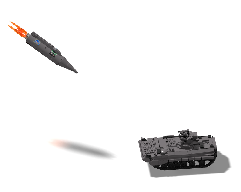 LEGO MOC Nuclear missile by MeLovesLego Productions | Rebrickable ...