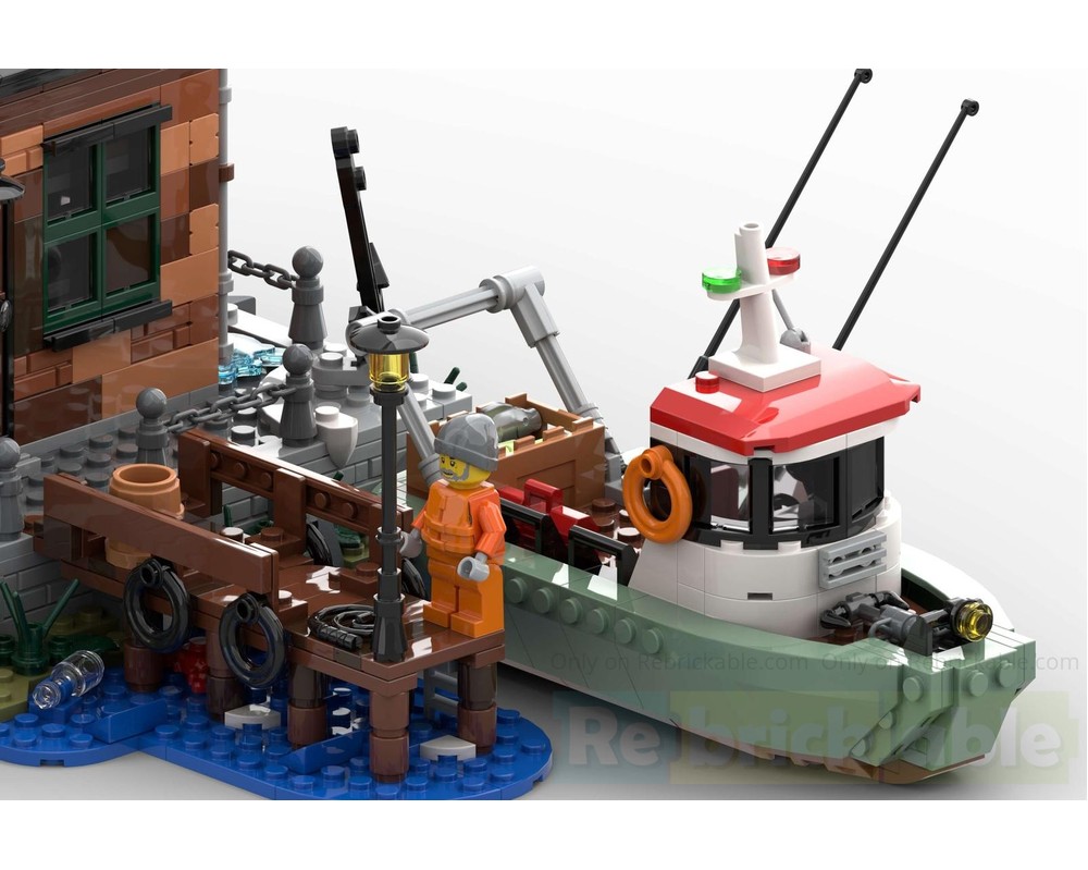 LEGO MOC-246026 Sustainable Fishing Company by Suoppu7 | Rebrickable ...