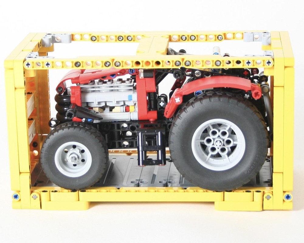 LEGO MOC 6542 Bigger Container with Tractor by thirdwigg | Rebrickable ...
