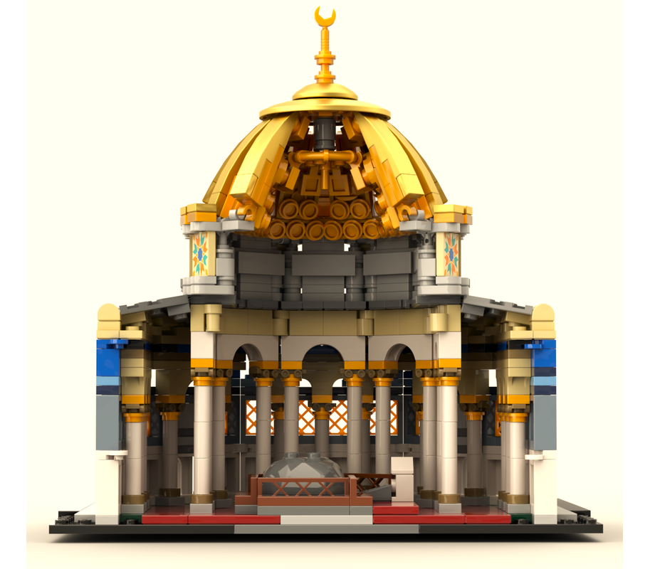 LEGO MOC Dome of the Rock by Kendric Walters | Rebrickable - Build with ...
