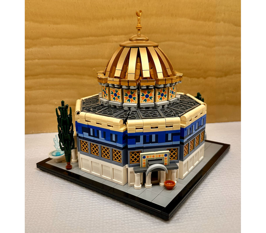 LEGO MOC Dome of the Rock by Kendric Walters | Rebrickable - Build with ...