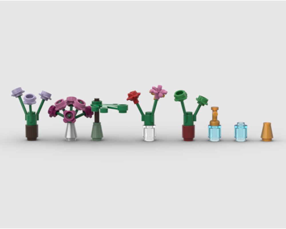 LEGO MOC Florist's Workbench - minifigure scale by Herince ...