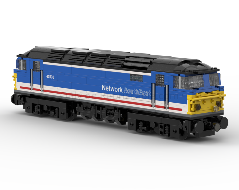 LEGO MOC-246089 Class 47 Network South East Livery | 8 stud Width ...