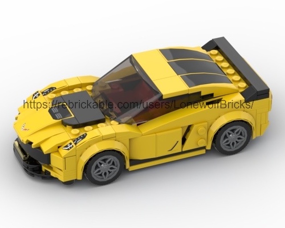 LEGO MOC-246095 Chevrolet Corvette C7 by Wolf Works Customs ...
