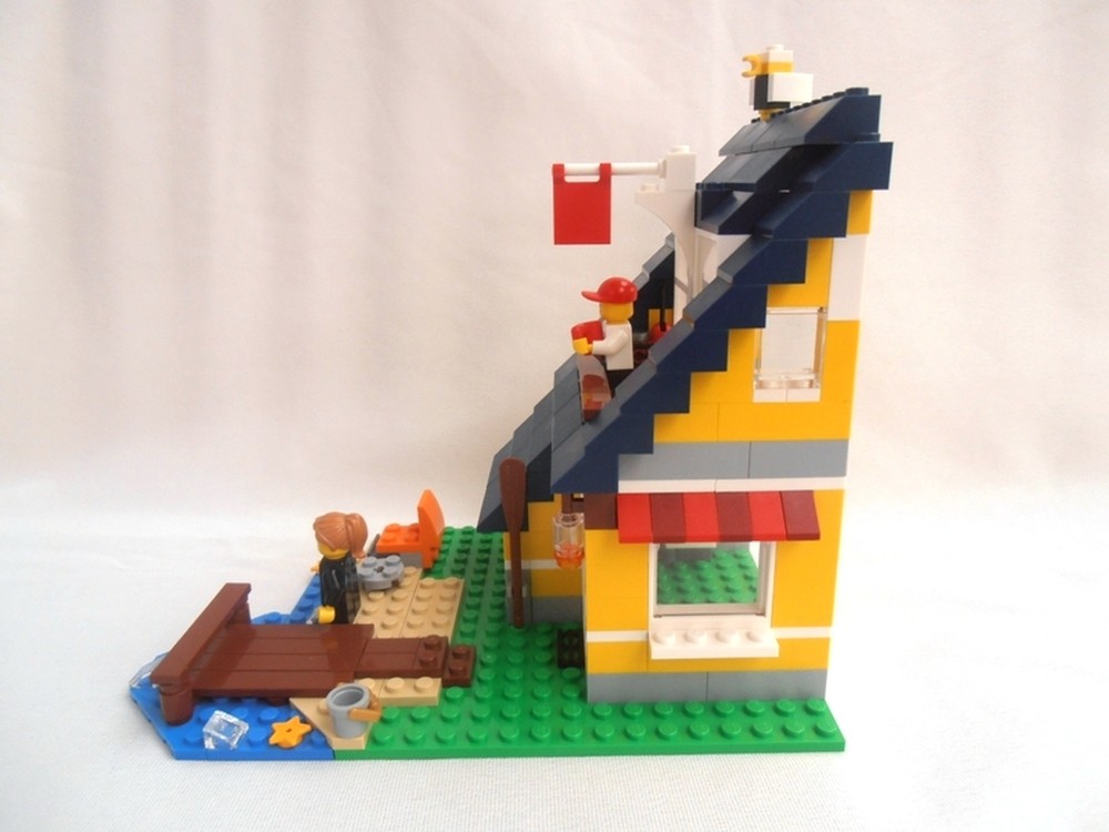 LEGO MOC 31035 Modern Beach Hut by PeterSzabo | Rebrickable - Build ...