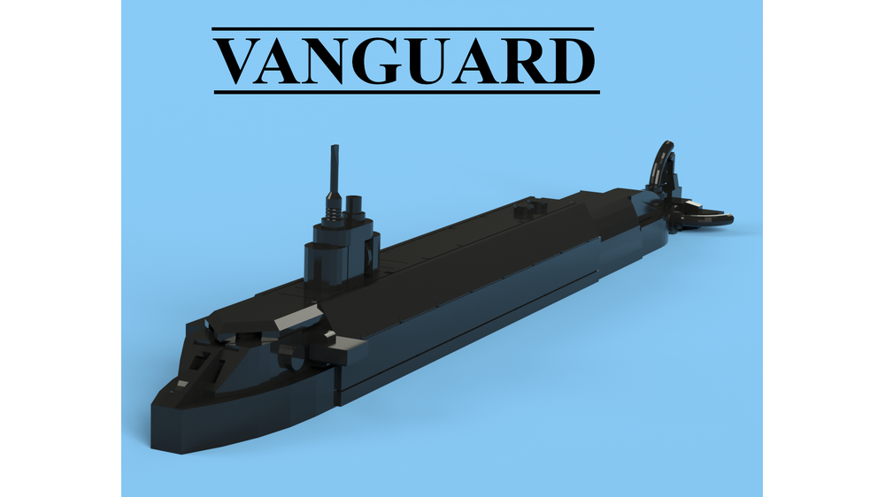 LEGO MOC HMS VANGUARD Submarine by ScorchBricks | Rebrickable - Build ...