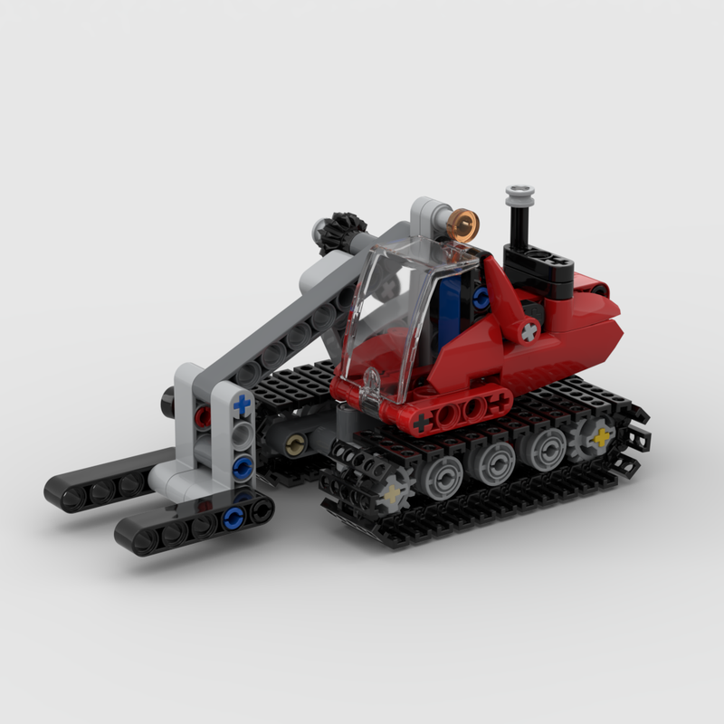 LEGO MOC-246147 42148 Telehandler by The2x4brick | Rebrickable - Build ...