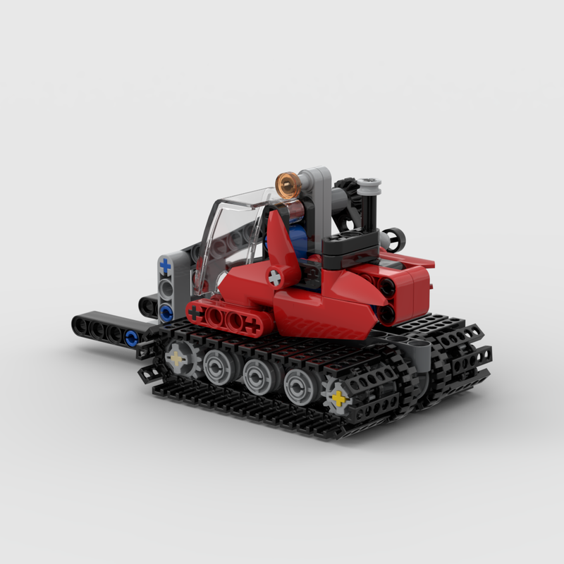LEGO MOC-246147 42148 Telehandler by The2x4brick | Rebrickable - Build ...