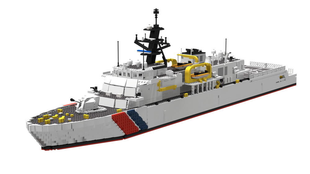 LEGO MOC Coast Guard Offshore Patrol Cutter OPC by coastguardbricks ...