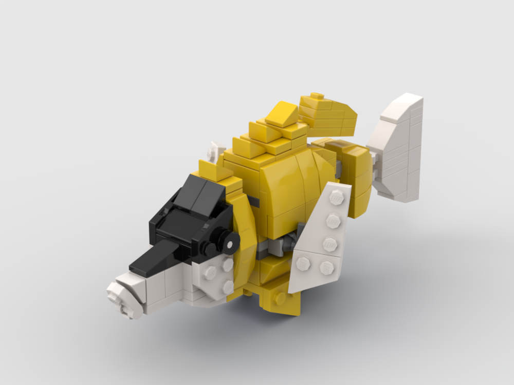LEGO MOC-246201 Forceps Butterfly Fish by PeterRabbit | Rebrickable ...