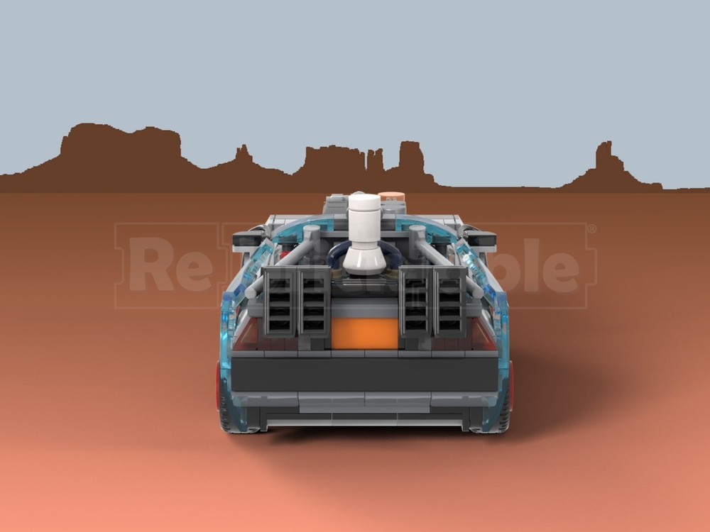 LEGO MOC-246210 BTTF 3 - Desert DeLorean (mod for 77256) by ...
