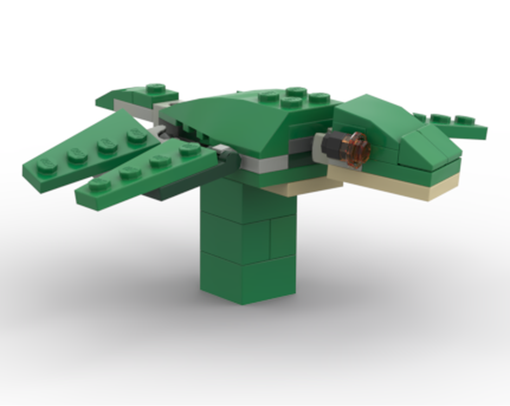 LEGO MOC sea turtle by dinobuilder31058 | Rebrickable - Build with LEGO