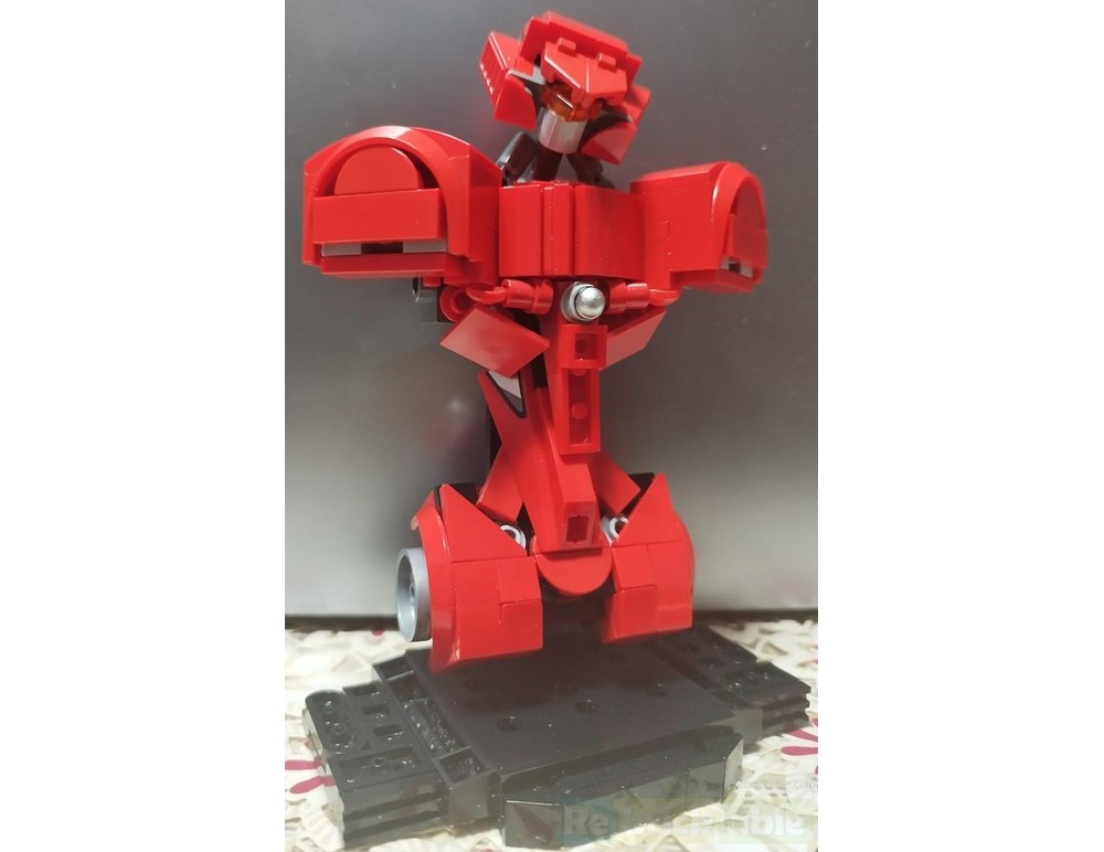 LEGO MOC-246243 76934 ALTERNATIVE BUILD: Mecha torso figure with base ...