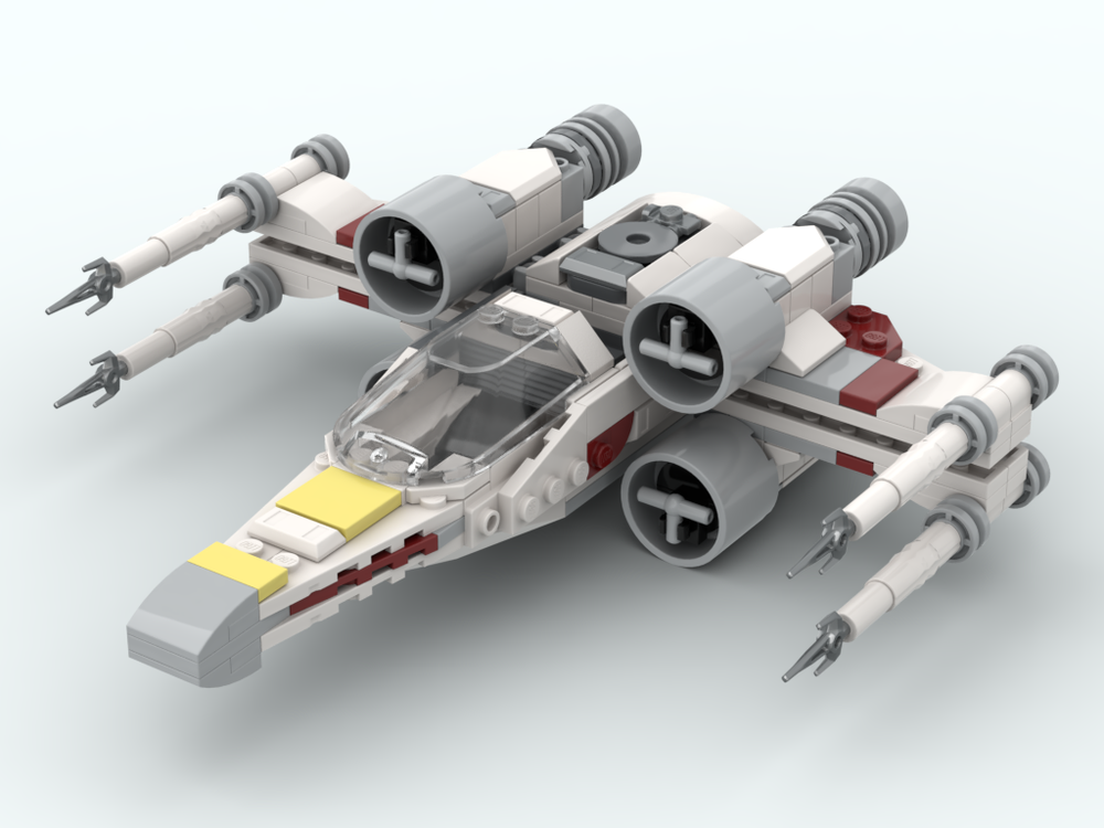 LEGO MOC-246244 Red Five X Wing fighter by Dume_Bricks | Rebrickable ...