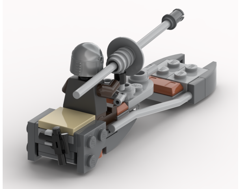 LEGO MOC-246248 Mando's 105-K Lancer Bike (75436 alt builld) by A_nice ...