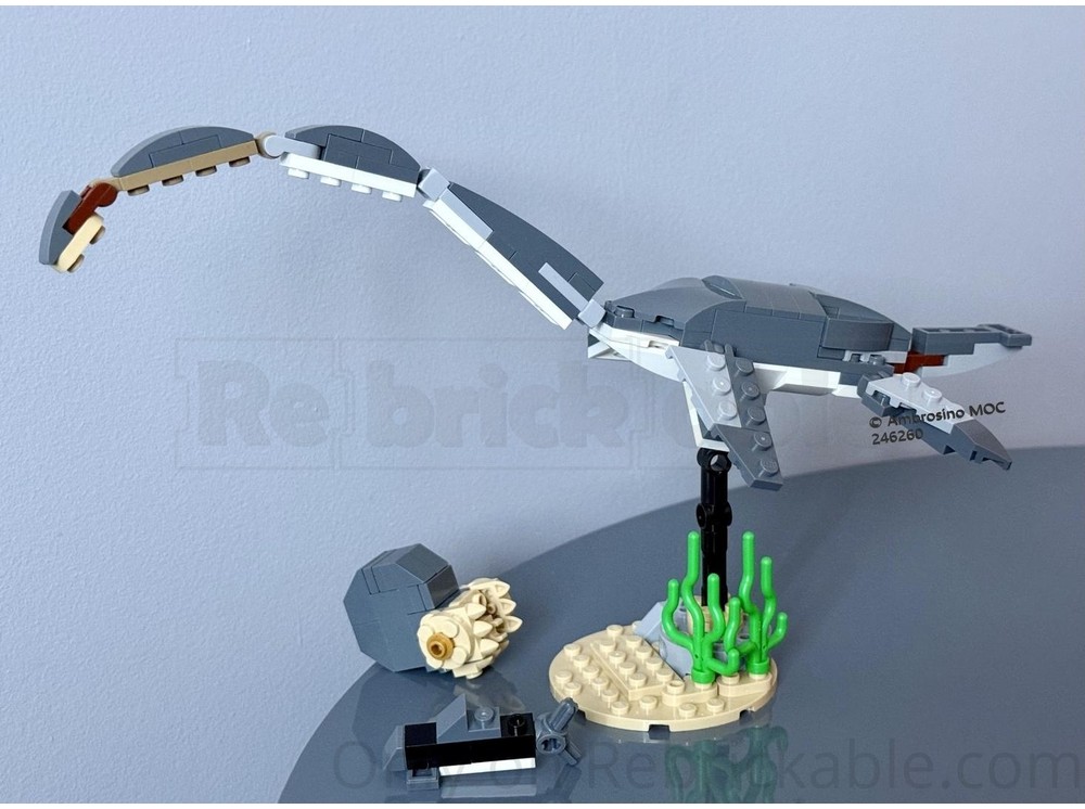 LEGO MOC-246260 31381 Hydrotherosaurus alexandrae & Moreno Formation ...