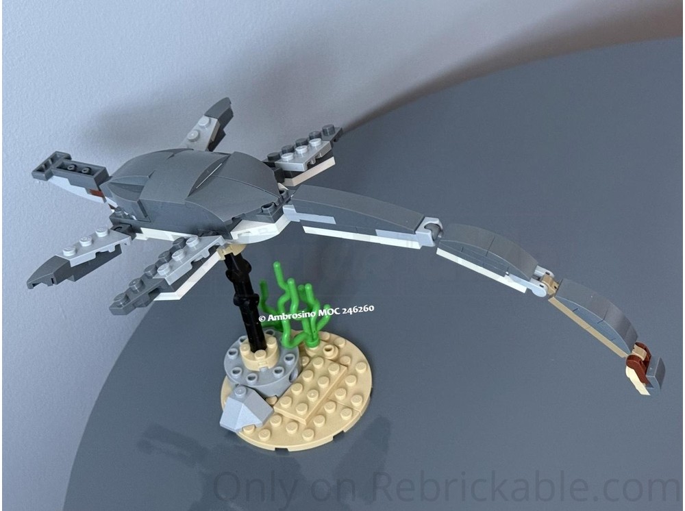 LEGO MOC-246260 31381 Hydrotherosaurus alexandrae & Moreno Formation ...