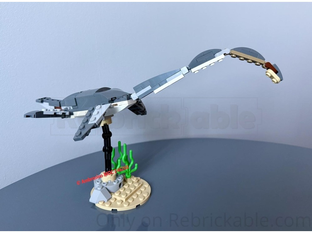 LEGO MOC-246260 31381 Hydrotherosaurus alexandrae & Moreno Formation ...