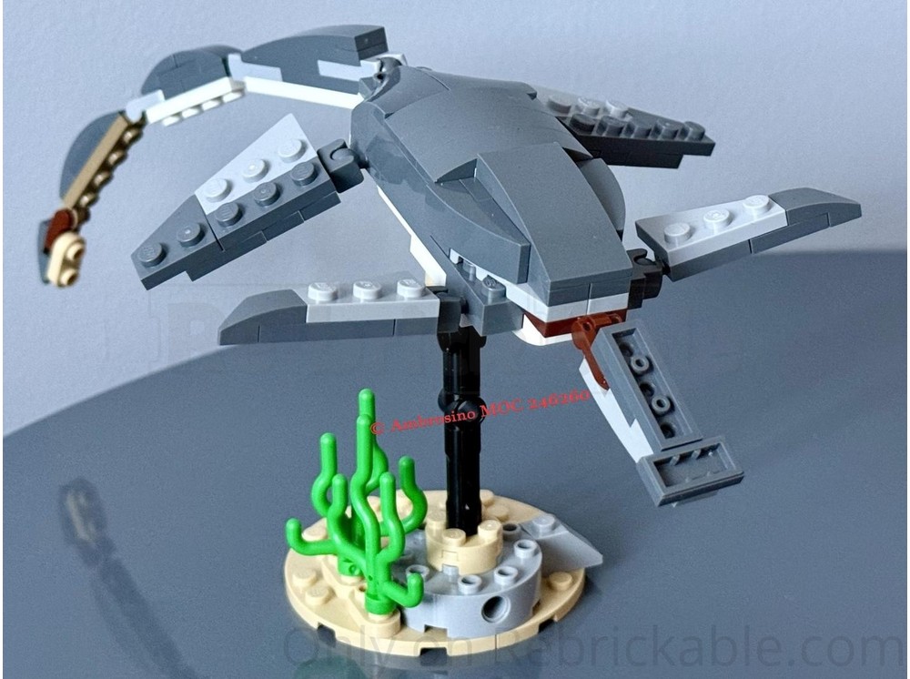 LEGO MOC-246260 31381 Hydrotherosaurus alexandrae & Moreno Formation ...