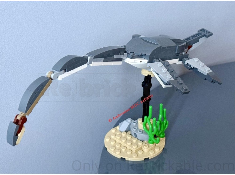 LEGO MOC-246260 31381 Hydrotherosaurus alexandrae & Moreno Formation ...