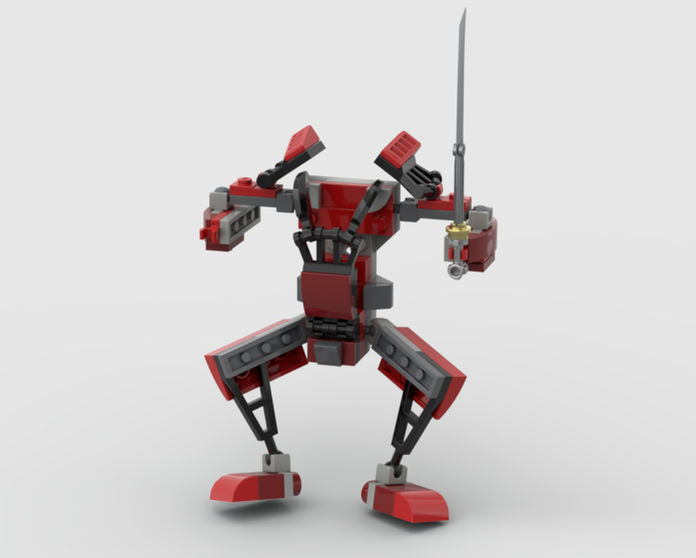 LEGO MOC-246273 samurai x mech by Mango Bricks | Rebrickable - Build ...