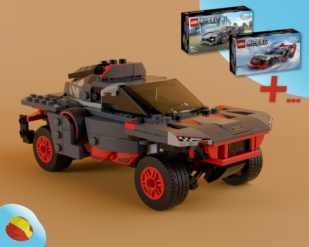 LEGO MOC-246285 Dakar Winner Audi RS Q e-tron E2 2024 by pablito ...