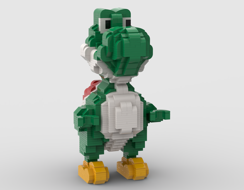 LEGO MOC-246289 Yoshi - Super Mario by stefception | Rebrickable ...