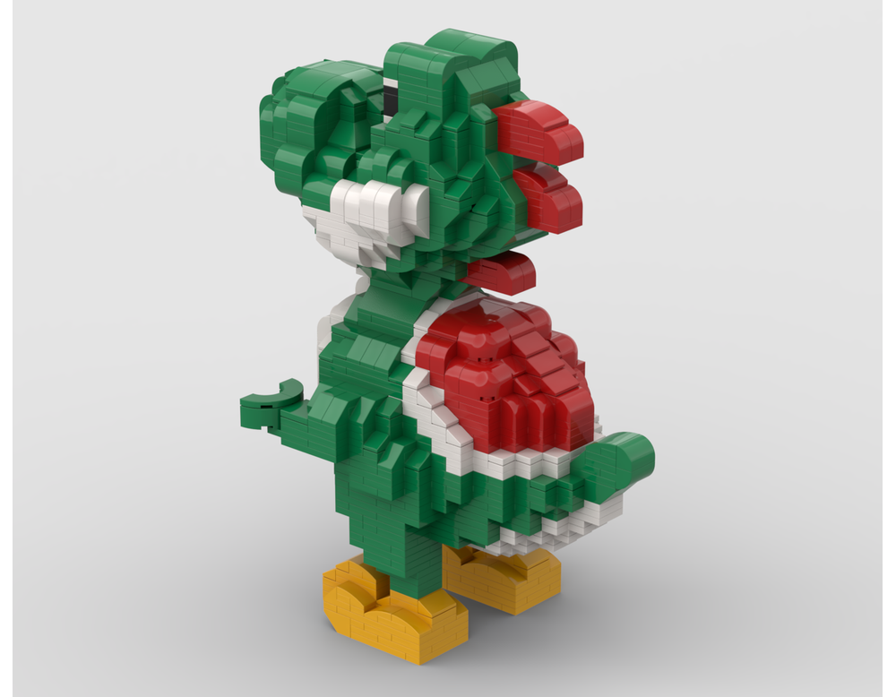 LEGO MOC-246289 Yoshi - Super Mario by stefception | Rebrickable ...