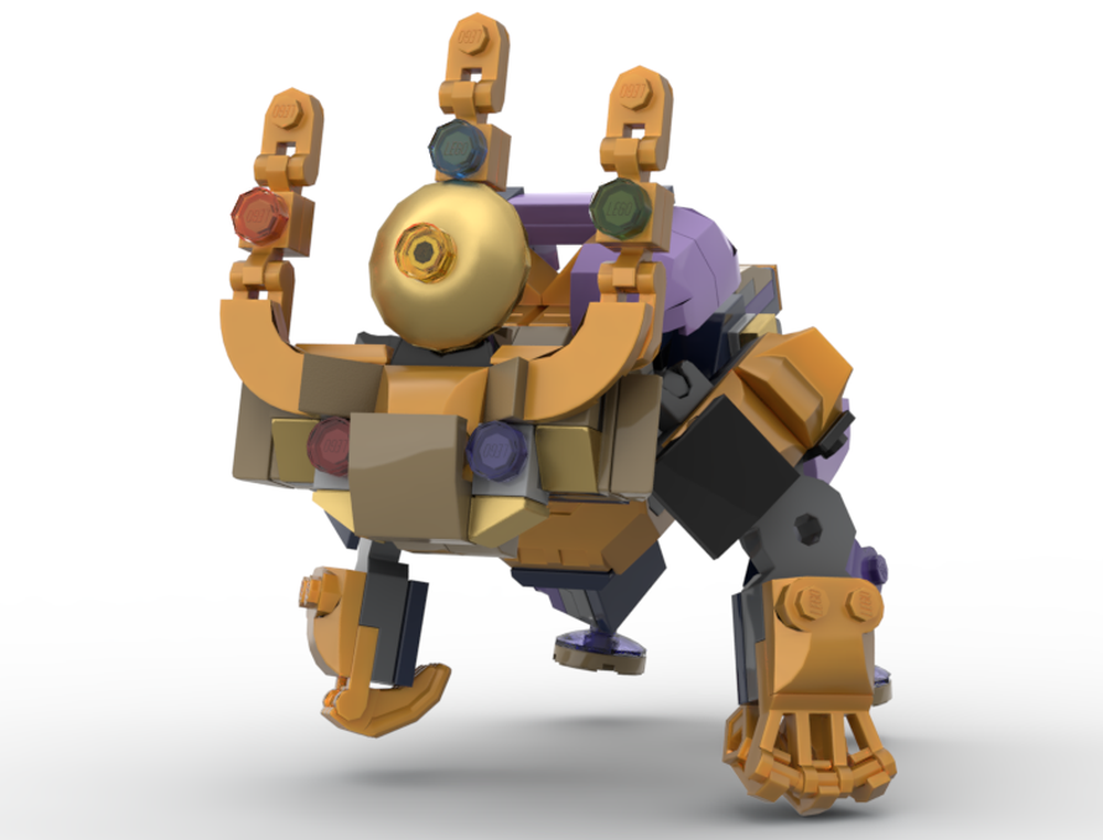 LEGO MOC Infinity Beast by Builder0Brix | Rebrickable - Build with LEGO