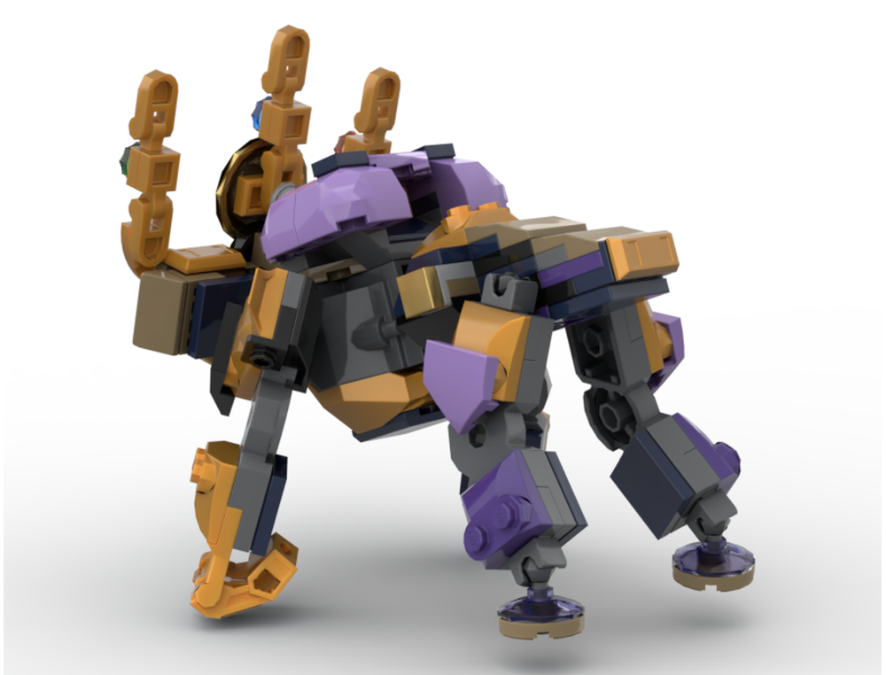 LEGO MOC Infinity Beast by Builder0Brix | Rebrickable - Build with LEGO