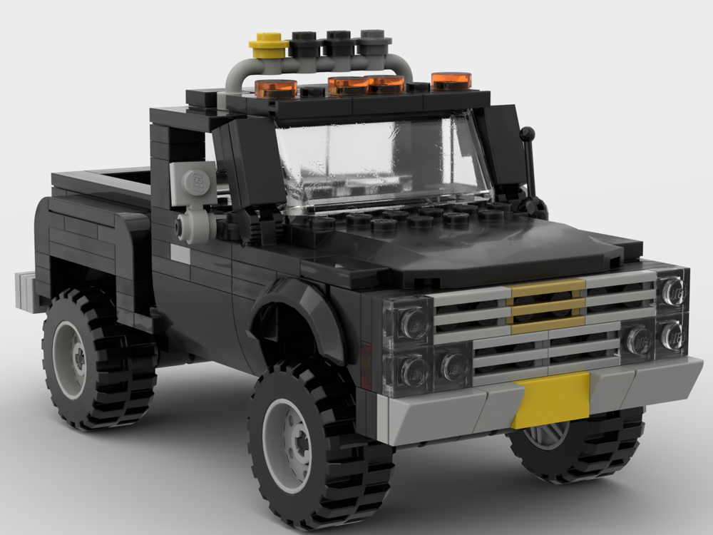 LEGO MOC Chevy Squarebody by Moro_Boots | Rebrickable - Build with LEGO