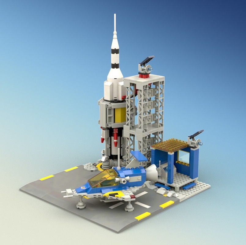 LEGO MOC Classic Space Redux by RustyRunt | Rebrickable - Build with LEGO
